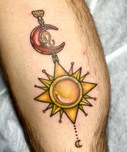 Tatouage signe astrologique lion : 50 idées et inspirations