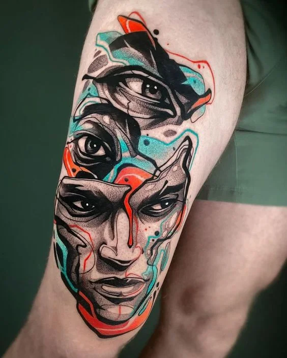 Tatouage style graphique : 100 photos et inspirations tendances