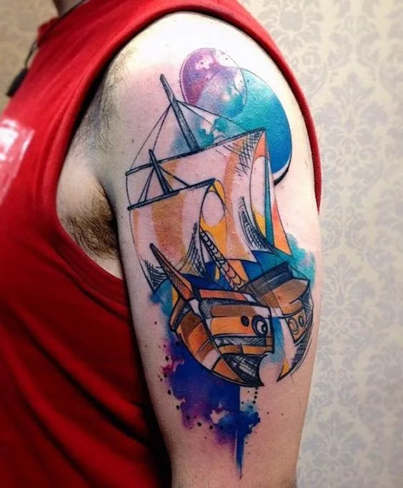 Tatouage style graphique : 100 photos et inspirations tendances