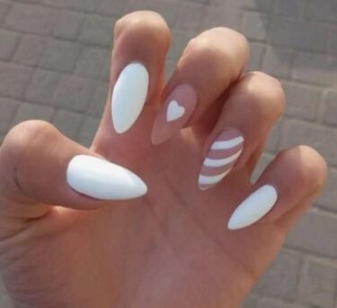 Nail art blanc : 50 photos et inspirations pour vos ongles | 2026