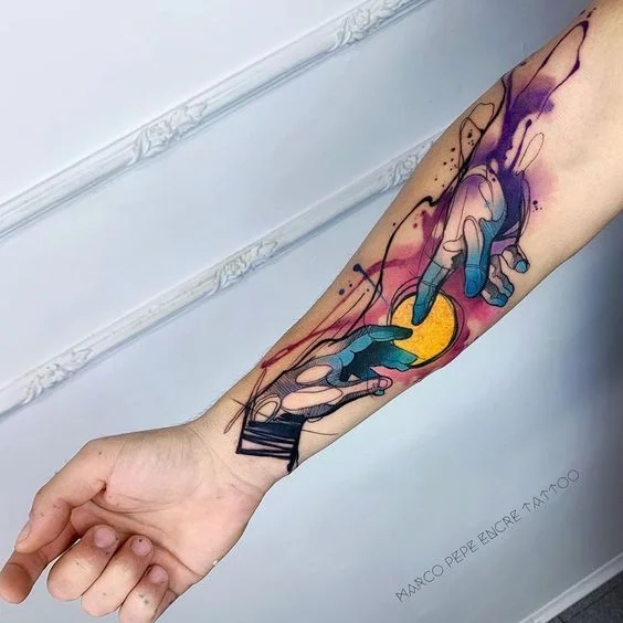 Tatouage style graphique : 100 photos et inspirations tendances