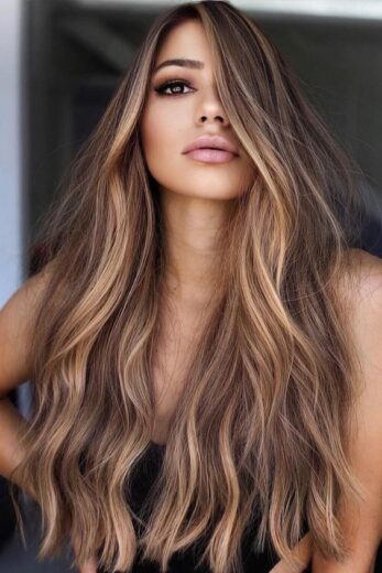 100 photos et inspirations pour adopter le balayage miel