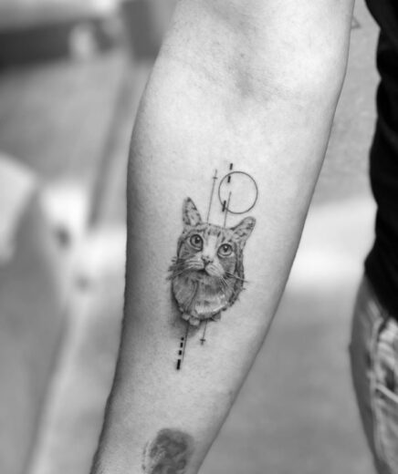 Tatouage chat : 80 inspirations pour un tattoo trop mignon