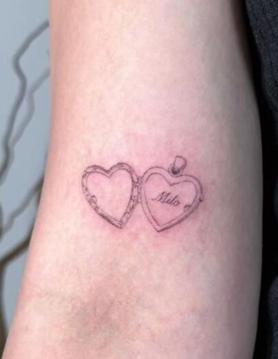 Tatouage Coeur Prenom Poignet