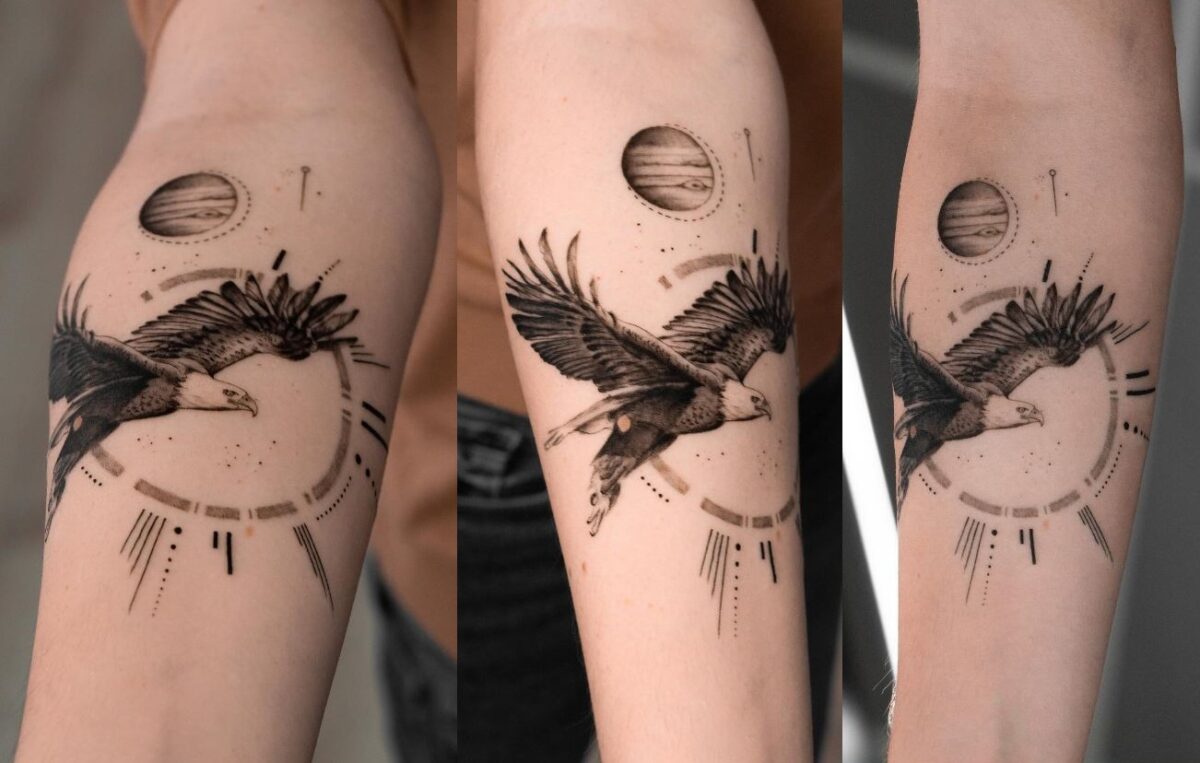 Tatouage aigle : 70 idées et photos de tattoo (2026)