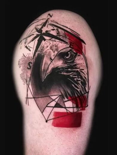 Tatouage aigle : 70 idées et photos de tattoo (2026)