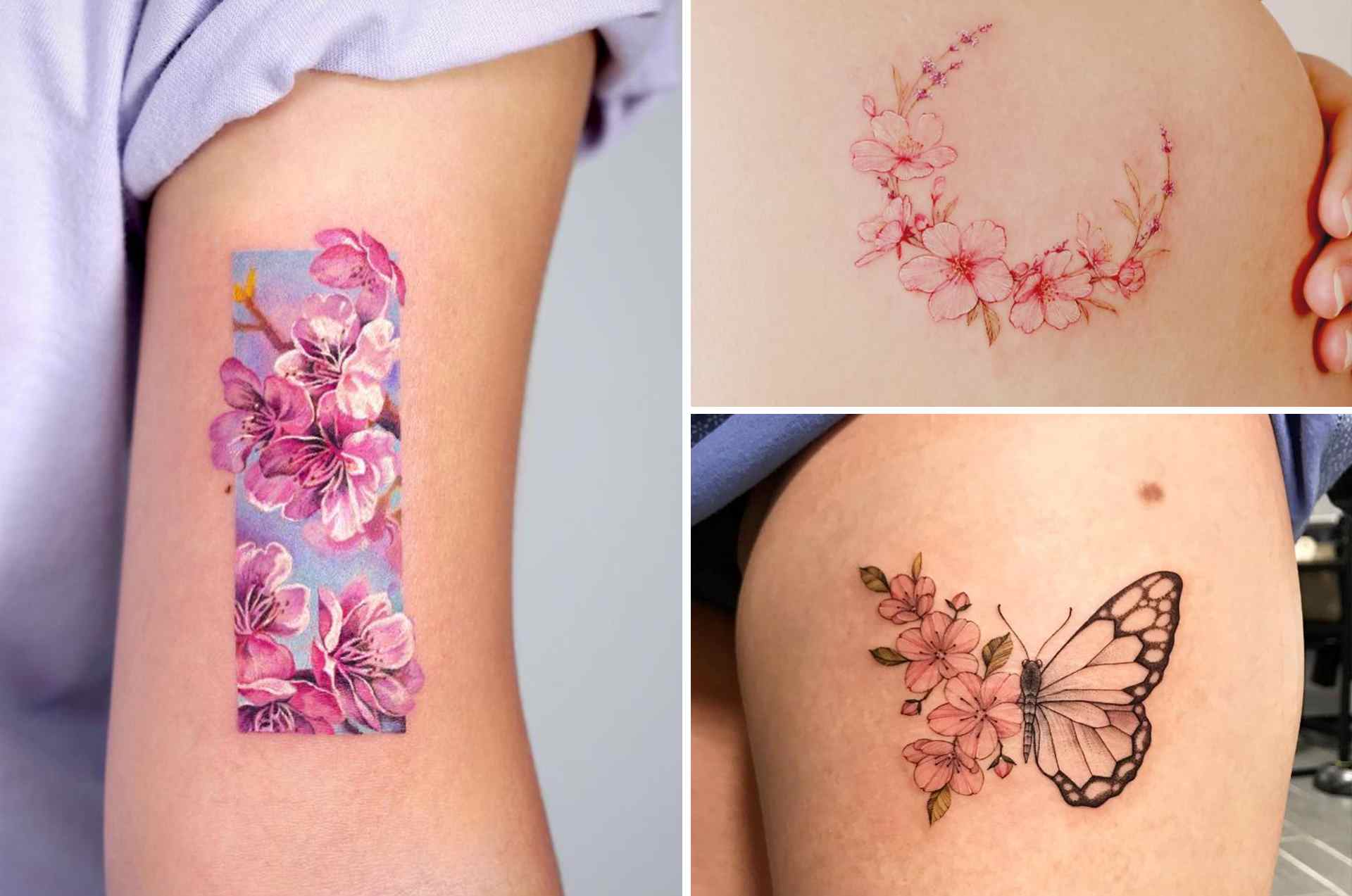 Tatouage Bouquet De Fleur Fin | Chtoby Pomnili