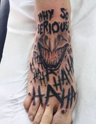 Tatouage Joker : 50 idées et inspirations en photo | 2025