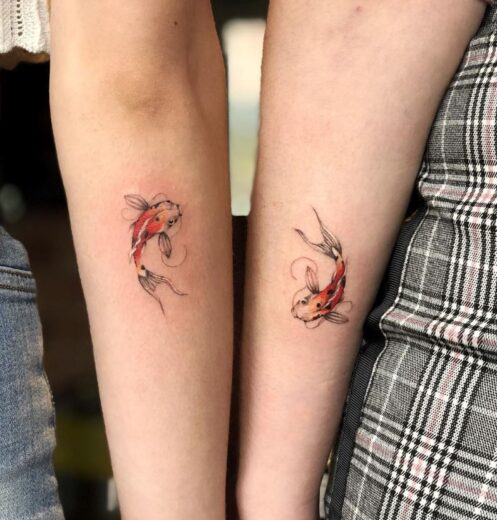 Tatouage Meilleure Amie Original