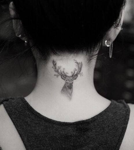 Tatouage de cerf : 50 idées et inspirations photos | 2026
