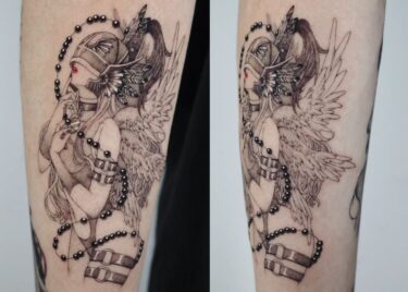 Tatouage ange : 50 idées de tattoos tendances