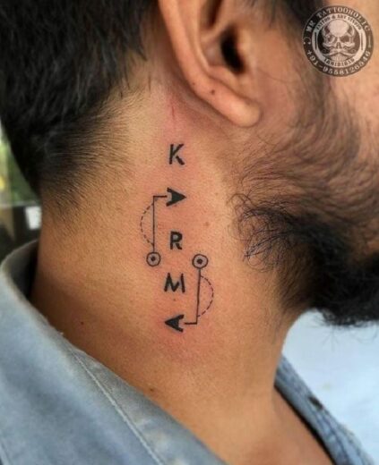 Tatouage cou homme : 50 idées pour s'inspirer et être