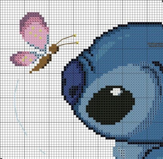 Pixel art Stitch : sélection des 50 plus beaux modèles à réaliser | Le coin de Joelle