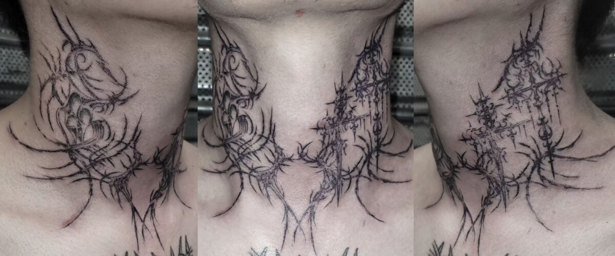 Tatouage cou homme : 50 idées pour s'inspirer et être