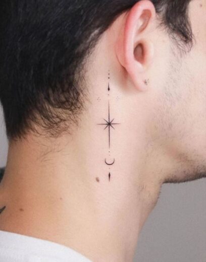 Tatouage cou homme : 50 idées pour s'inspirer et être