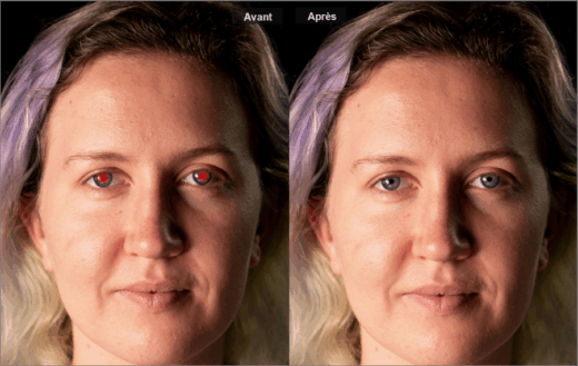 Comment enlever l'effet yeux rouges sur une photo ? | Le coin de Joelle